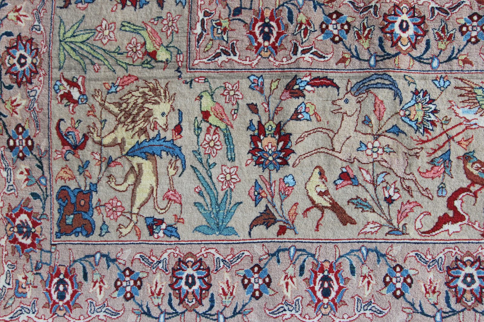 Seirafian carpet, signed S Seirafian, Isfahan, Persia - Farnham Antique ...